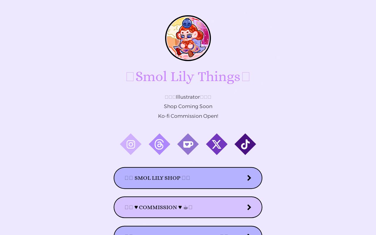 Smol Lily Things